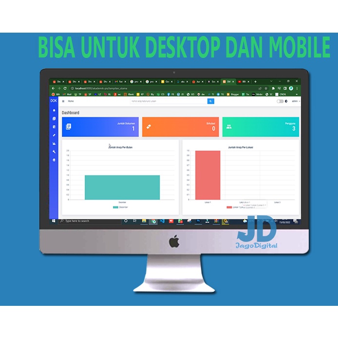 Jual Aplikasi Web Arsip Dokumen PDF Sirkulasi CodeIgniter | Shopee Indonesia