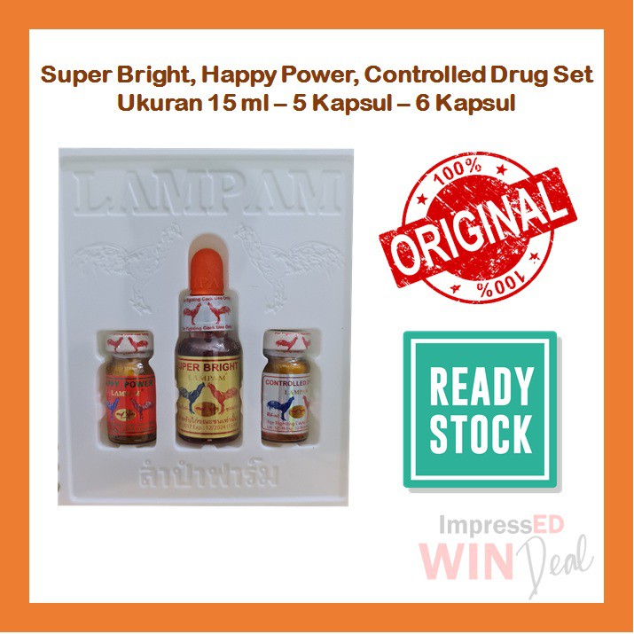Jual Lampam Super Bright Happy Power Controlled Drug Set Doping Ayam ...