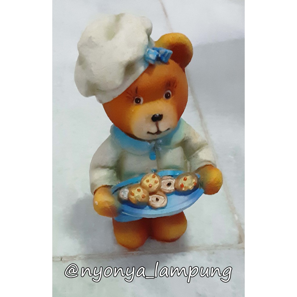 Jual Patung Pajangan - Beruang Bear Cookies, untuk Pajangan Rumah ...