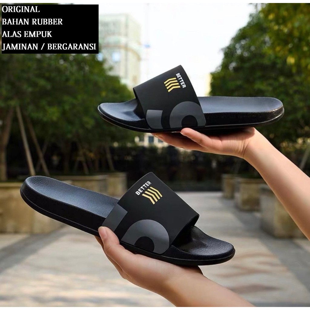Jual Sandal / Sendal Karet Unisex Original Sol Empuk Better Premium ...