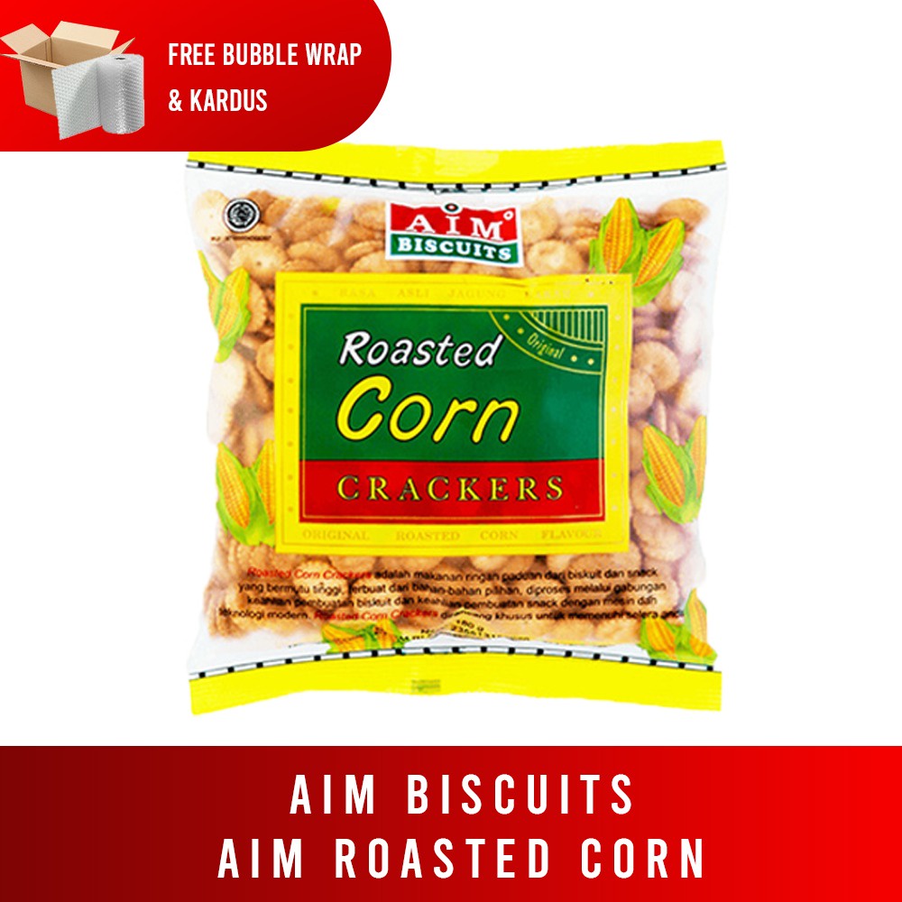Jual AIM BISCUITS - AIM Roasted Corn 180 Gram | Shopee Indonesia
