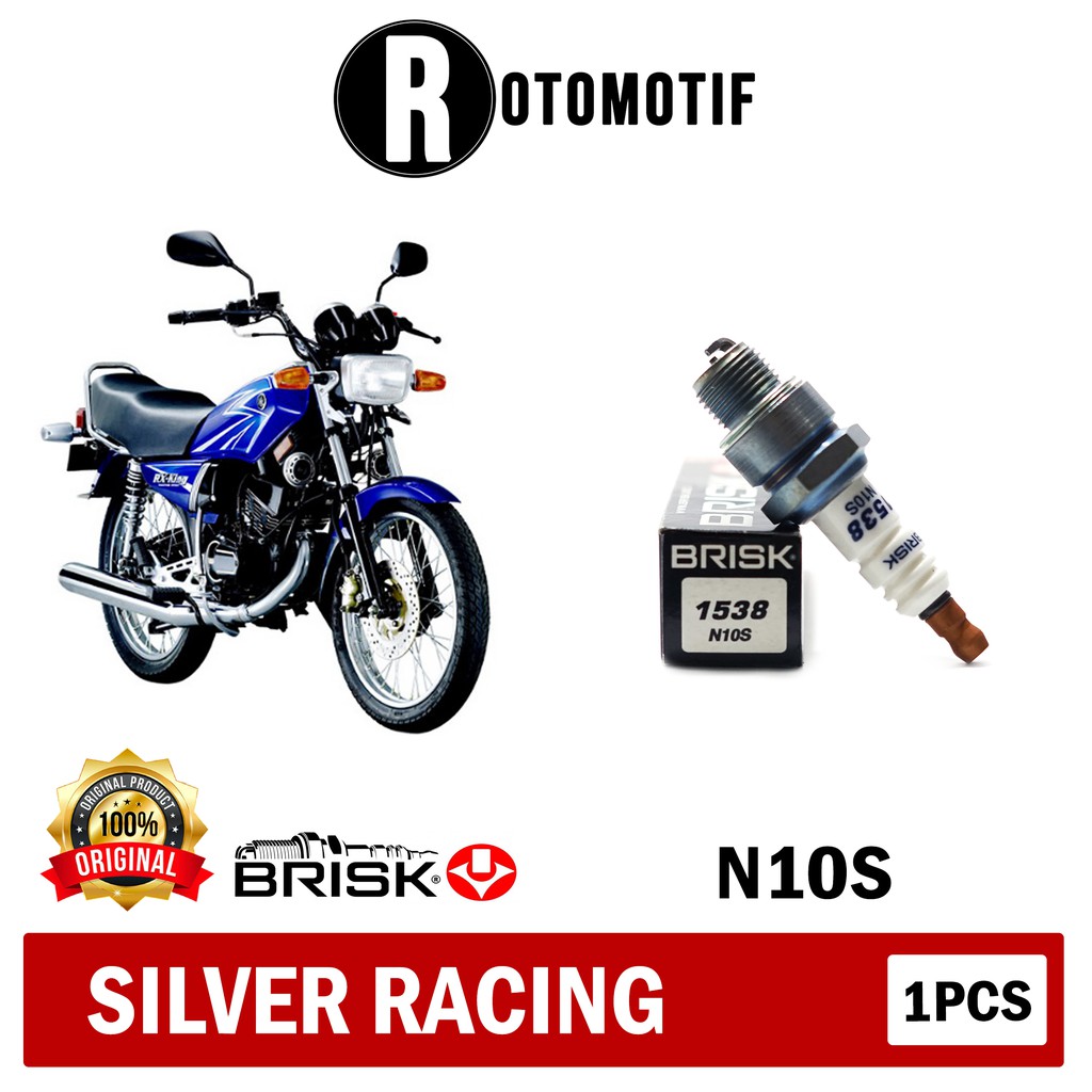 Jual Busi Brisk Motor Rx King F1zr Vespa 2 Tak Drat Pendek Bravo Excel ...