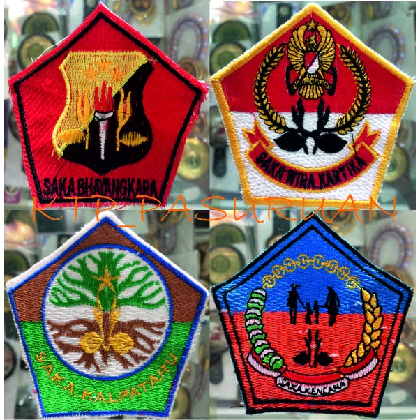 Jual Badge Saka Bet Logo Saka Satuan Karya Pramuka Bordir | Shopee ...