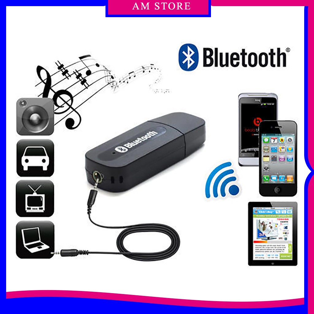 Jual Bluetooth Audio Music Receiver / Alat Ubah Speaker Biasa Menjadi ...