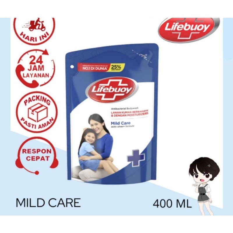 Jual Lifebuoy cair lifebuoy body wash 400 ml | Shopee Indonesia
