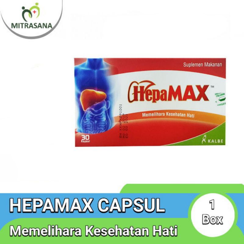 Jual Hepamax Capsul - 30 Kapsul - Untuk Menjaga Kesehatan Hati | Shopee ...