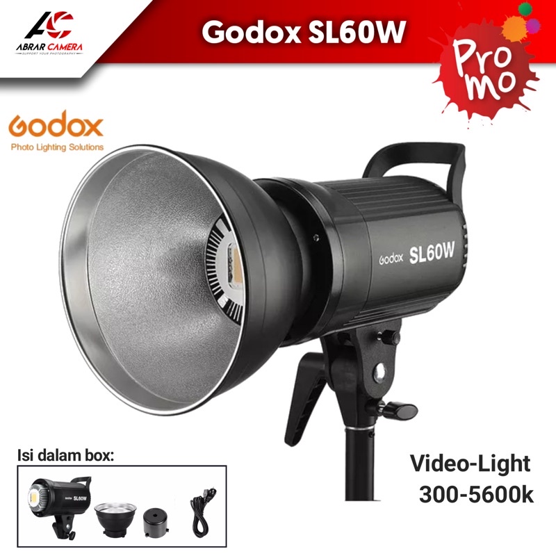 Jual Godox SL60W Lampu Studio SL Series Video Light White LED SL60 SL-60W SL60-W Continuous ...