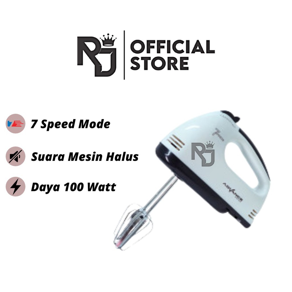 Jual MIXER MINI 7 SPEEDS / HAND MIXER PENCAMPUR ADONAN / HAND MIXER ...