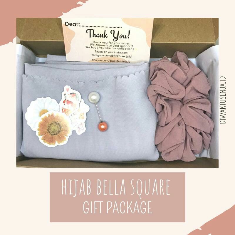 Jual Package Hijab Bella Square | Shopee Indonesia