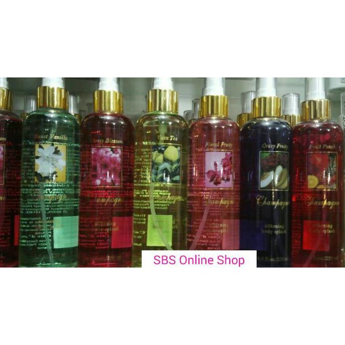 Jual CHAMPAGNE BODY SPLASH 250 ML | Shopee Indonesia