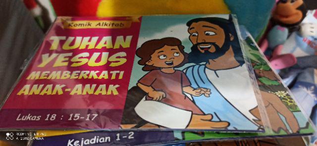 Komik Alkitab Tuhan Yesus Memberkati Anak-Anak | Shopee Indonesia