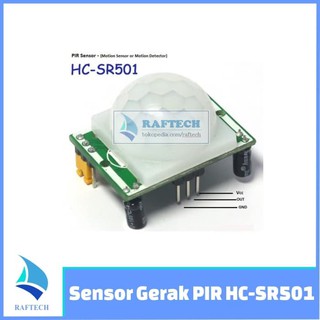 Jual Sensor Gerak PIR HC-SR501 - Motion Detector | Shopee Indonesia