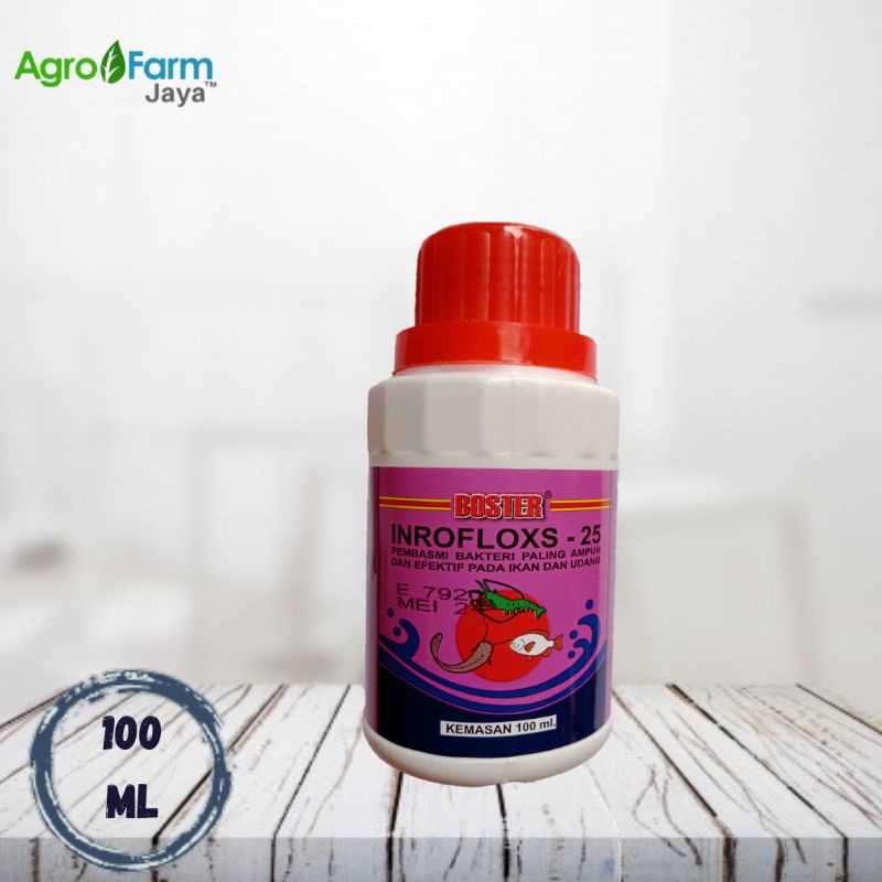 Jual Boster Inrofloxs 25 Antibiotik Ikan Kemasan 100 ml | Shopee Indonesia