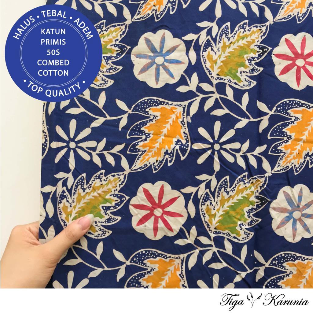 Jual Kain Batik Cap Solo Gradasi Ombre Motif Daun Colet Manual Katun ...