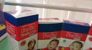 Jual Ferlin Drop 30ml, Ferlin Syrup - 100 ml | Shopee Indonesia