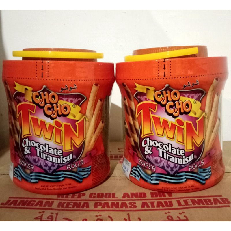 Jual Astor chocho twin (chocolate & tiramisu)//wafer stick chocho ...