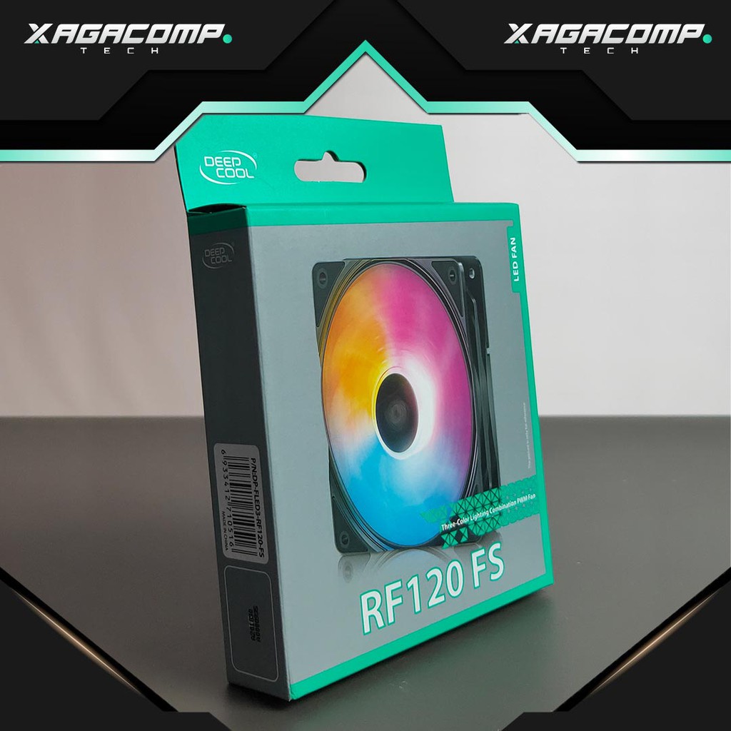 Jual Fan Casing Deepcool RF 120 FS x1 fan - 6 Light color LED built in ...