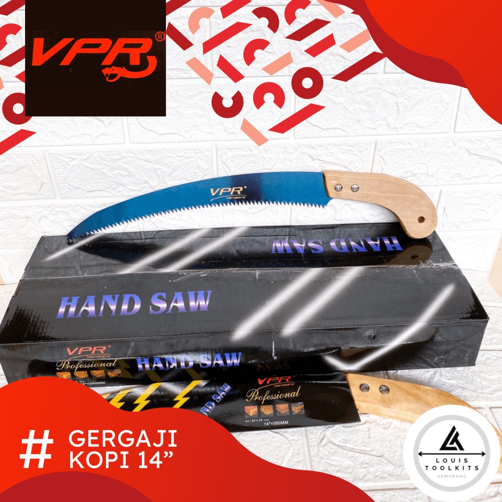 Jual Gergaji Kopi 14" VPR / Pruning Saw / Gergaji Dahan [ Per Lusin ] | Shopee Indonesia