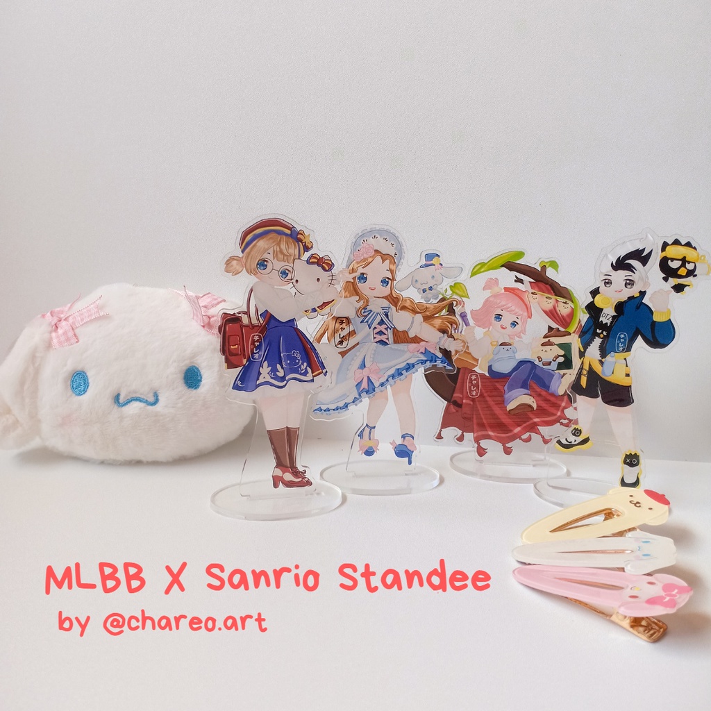 Jual MLBB x Sanrio Standee by @chareo.art Indonesia|Shopee Indonesia
