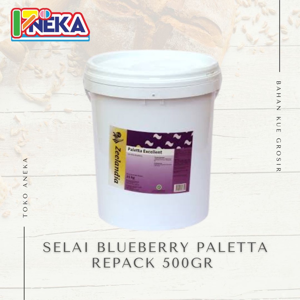 Jual selai blueberry paletta 500gr [REPACK] Indonesia|Shopee Indonesia