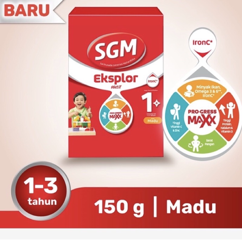 Jual SGM 1+ MADU 150 gr sgm 1 plus rasa madu | Shopee Indonesia