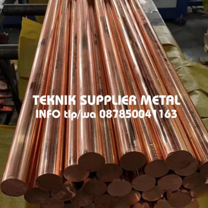 Jual Copper Rod 5/8 Inch Full 16Mm 3 Meter ( Ground, Grounding Tembaga ...