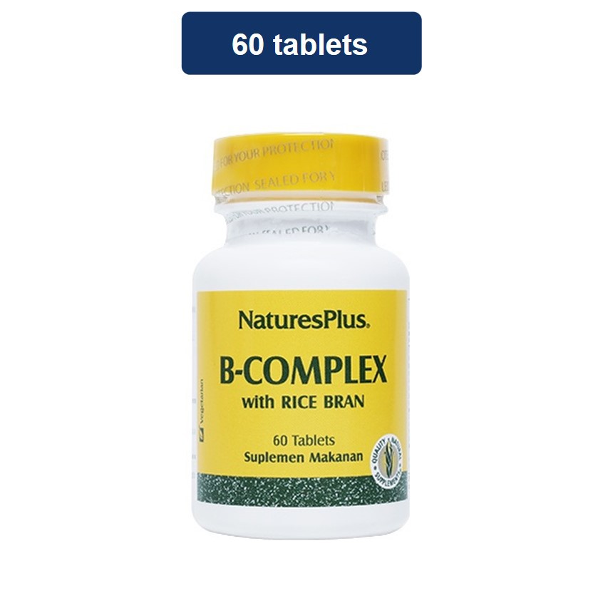 Jual Natures Plus B-Complex 60 tablets | Shopee Indonesia