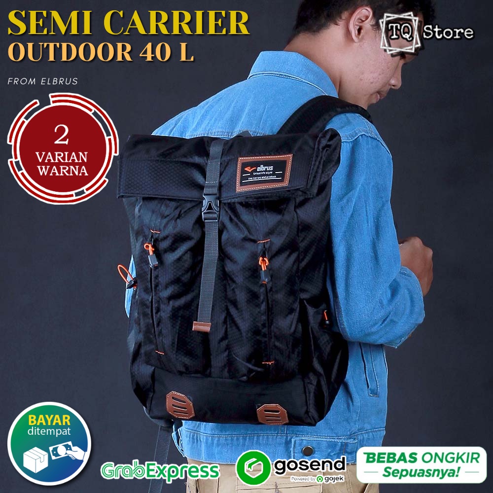 Jual Tas Semi Carrier Camping 40 Liter Tas Ransel Keril Gunung Hiking ...