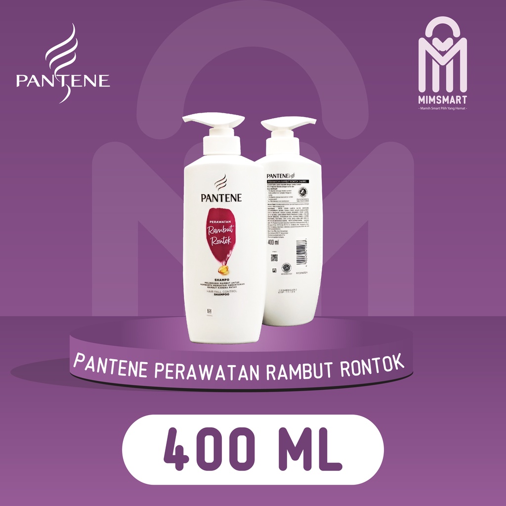 Jual Pantene Shampoo Perawatan Rambut Rontok 400 ml | Shopee Indonesia