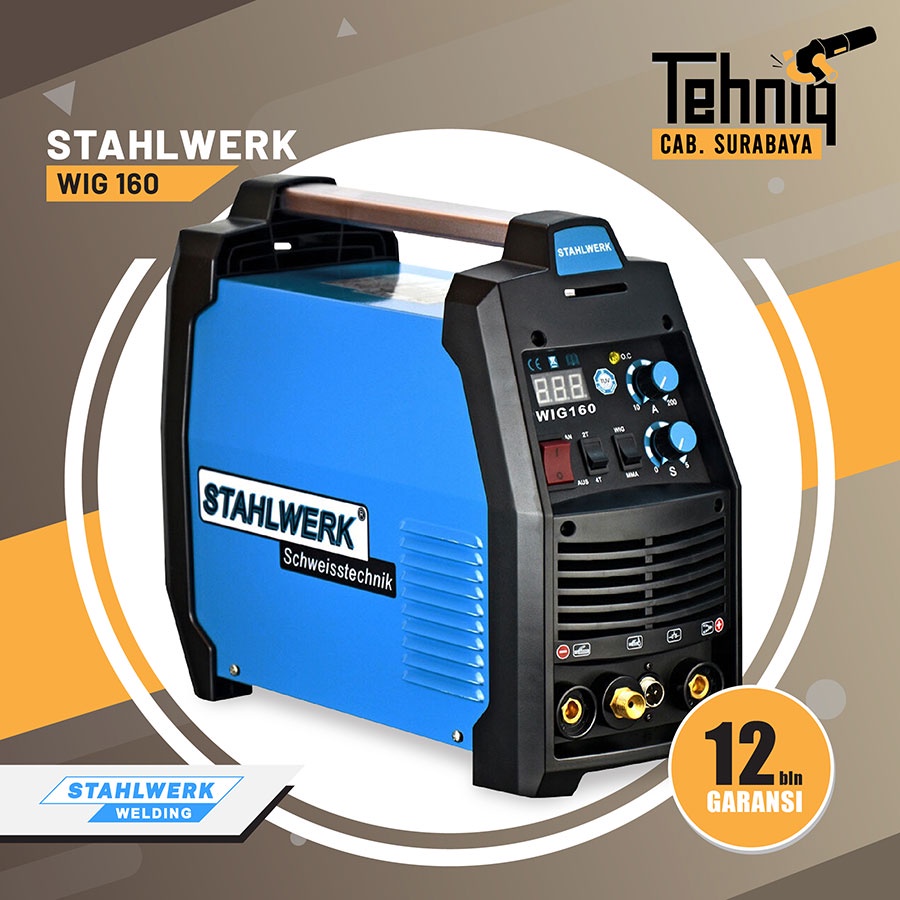 Jual Mesin Las Argon DC TIG 160A Stahlwerk Wig-160 | Shopee Indonesia