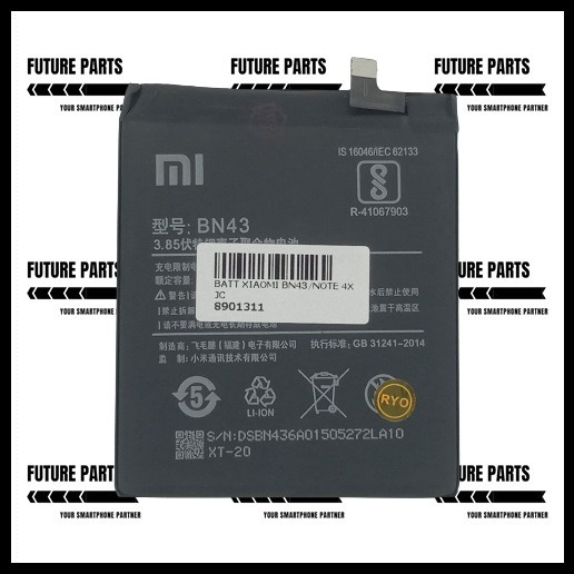 Jual Baterai Xiaomi BN43 (Note 4X) | Shopee Indonesia