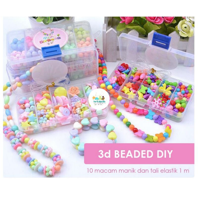 Jual MAINAN DIY BEAD MERONCENG MANIK MANIK DIY MERONCE BEADS ARTCRAFT ...
