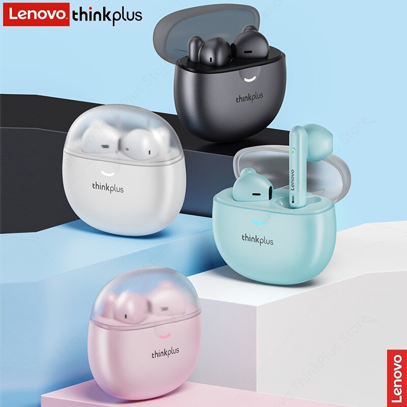 Jual Lenovo Original LP1 Pro TWS Bluetooth 5.1 Headphones Touch HIFI Stereo Bass Wireless ...