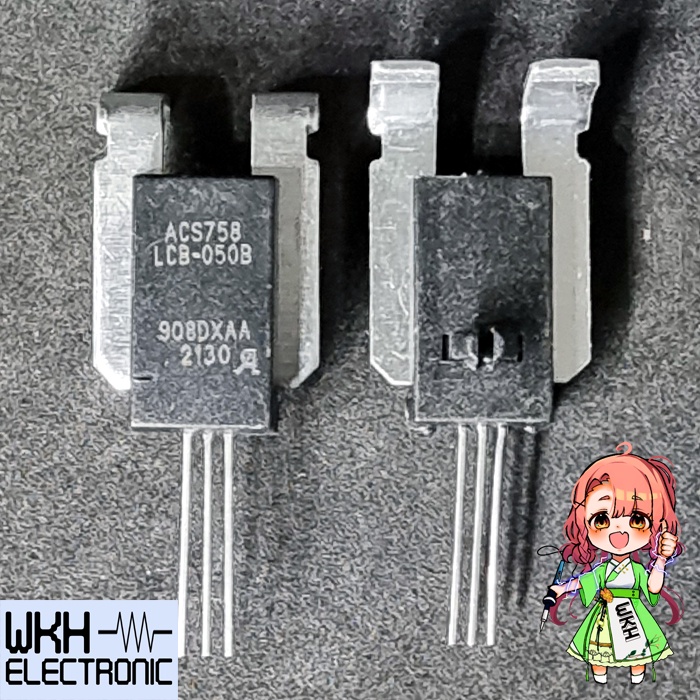 Jual IC ACS 758 Sensor Arus Hall Current Sensor 50A ACS758 AC DC ...