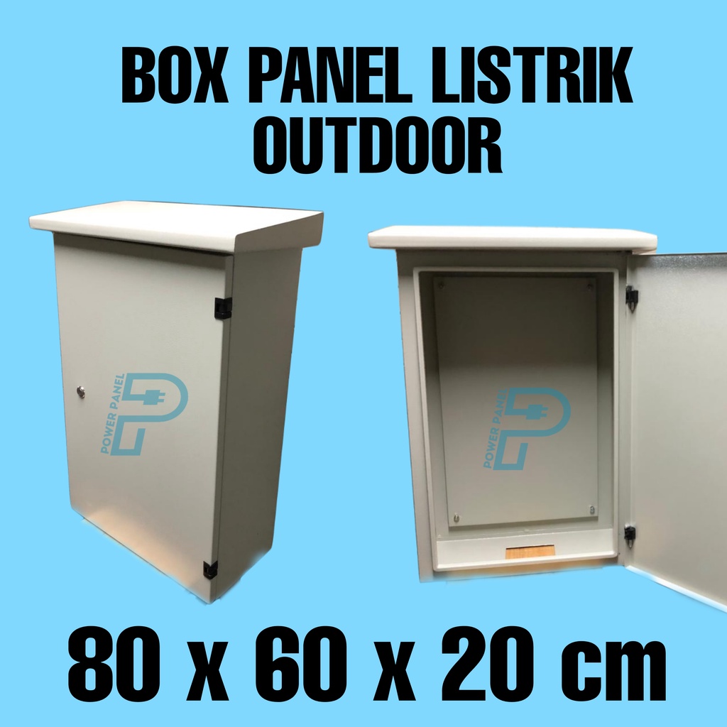 Jual Box Panel Listrik Outdoor 80x60x20 SPHC 1.2mm RAL 7032 Indonesia ...