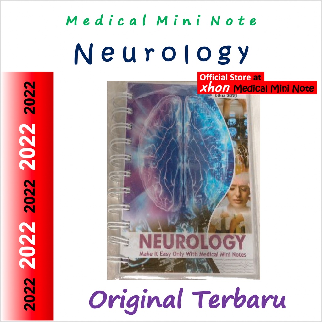 Jual ORIGINAL TERBARU Neurology| MMN / Medical Mini Note Kedokteran Neurologi Syaraf Saraf Neuro ...