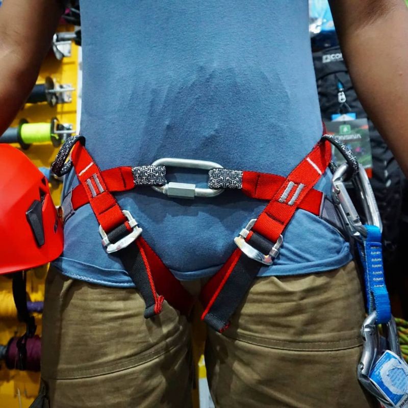 Jual seat/sit harnes caving climbing safety panjat tebing susur goa ...