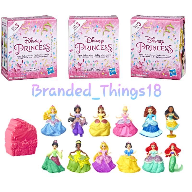 Jual Disney Princess Blind Box Original Gem Royal Celebration 3 mini ...