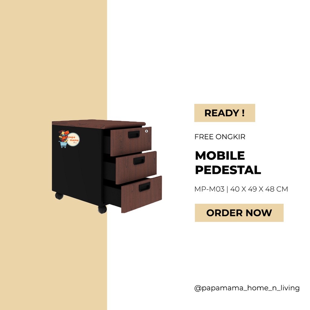 Jual Laci Portable - Laci Tambahan Meja Kantor MP-M03 - Laci Terpisah ...