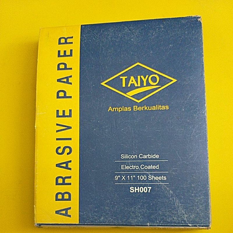 Jual AMPLAS KERTAS TAIYO GRIT 1000 / 1200 / 2000 / 5000 | Shopee Indonesia