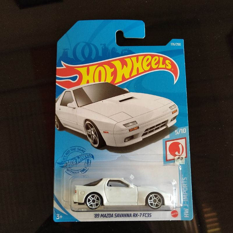 Jual hotwheels Mazda rx7 FC putih Indonesia|Shopee Indonesia