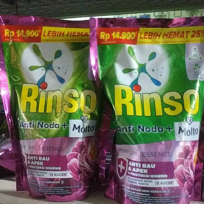 Jual Rinso detergent cair 510/565ml | Shopee Indonesia