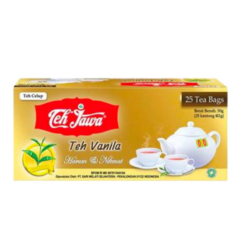 Jual Teh Jawa Celup Rasa Vanilla 25 pcs | Shopee Indonesia