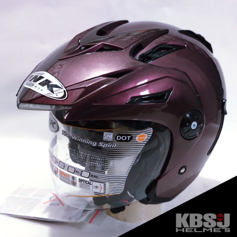 Jual HELM HALF FACE - HELM INK T1 TIPE TERTINGGI HARGA PROMO | Shopee ...