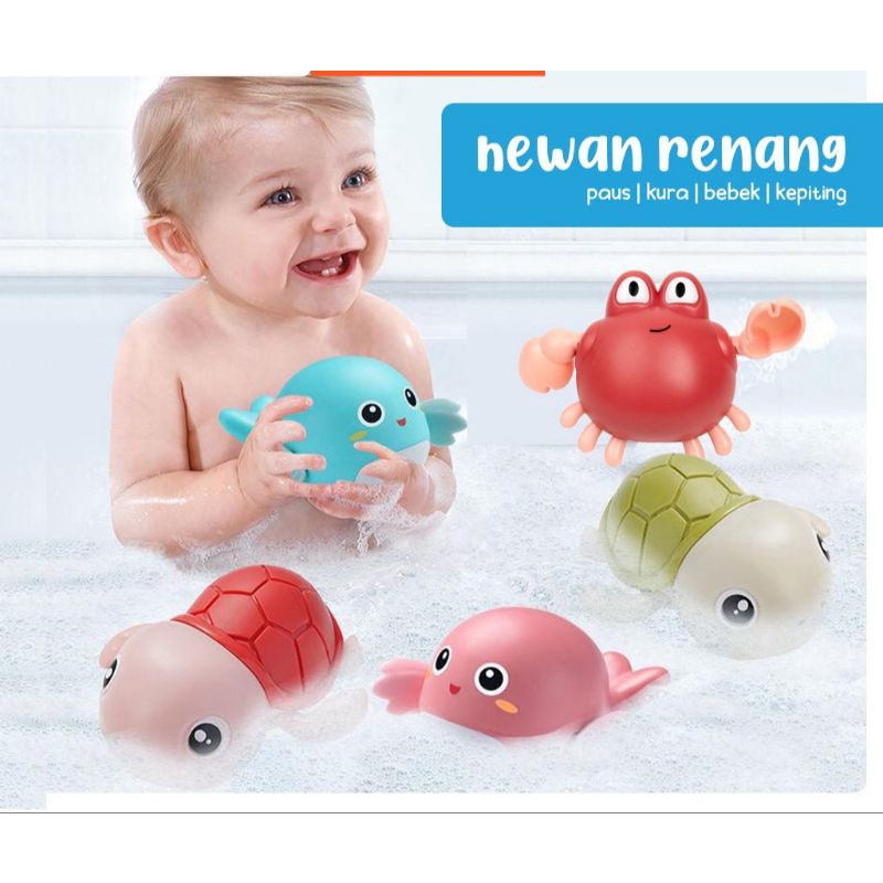 Jual MAINAN ANAK HEWAN RENANG TEMAN MANDI ANAK | Shopee Indonesia