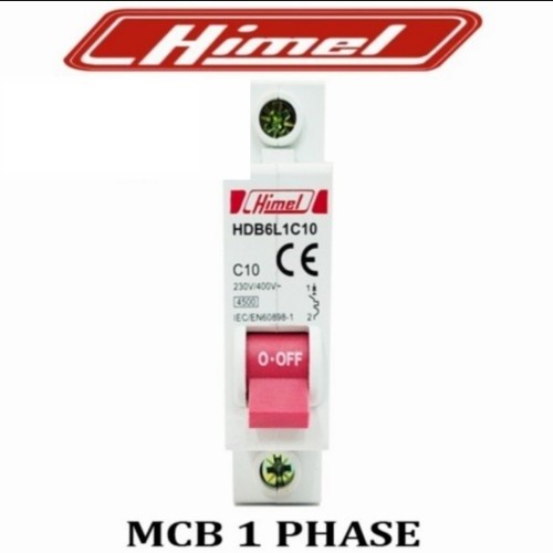 Jual MCB 1Phase 2A / 4A / 40A / 50A / 60A HIMEL (Standar SNI - LMK ...