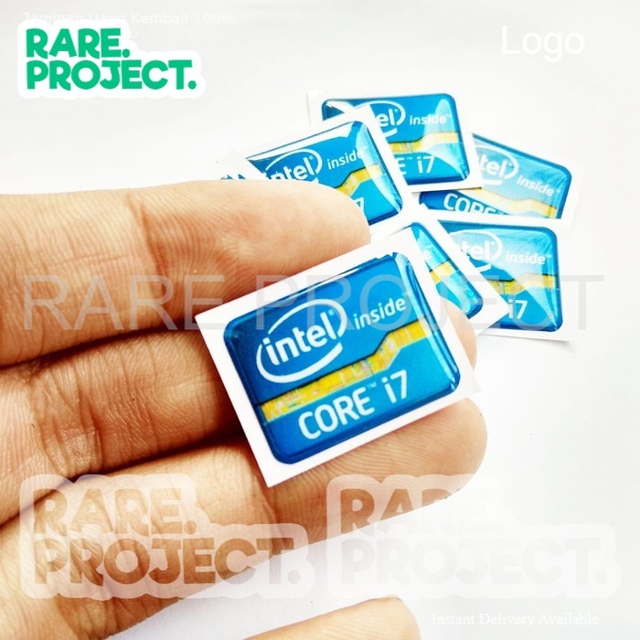 Jual STIKER Resin PC/LAPTOP RESIN TIMBUL LENTUR INTEL CORE I7 Murah ...