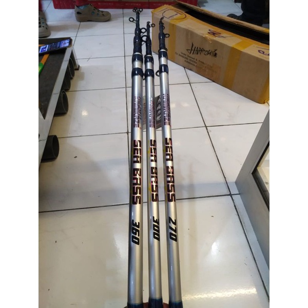 Jual Joran Surf Casting Kamikaze Sea Bass Asli Kuat Joran Model Baru ...