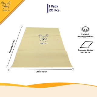 Jual [20 Pcs] Kertas Merang Tradisional / Traditional Paper 65 x 45 cm ...