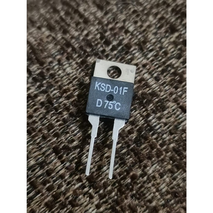 Jual KSD-01F KSD01 D 75C NC Thermal Switch Temperature Sensor ...